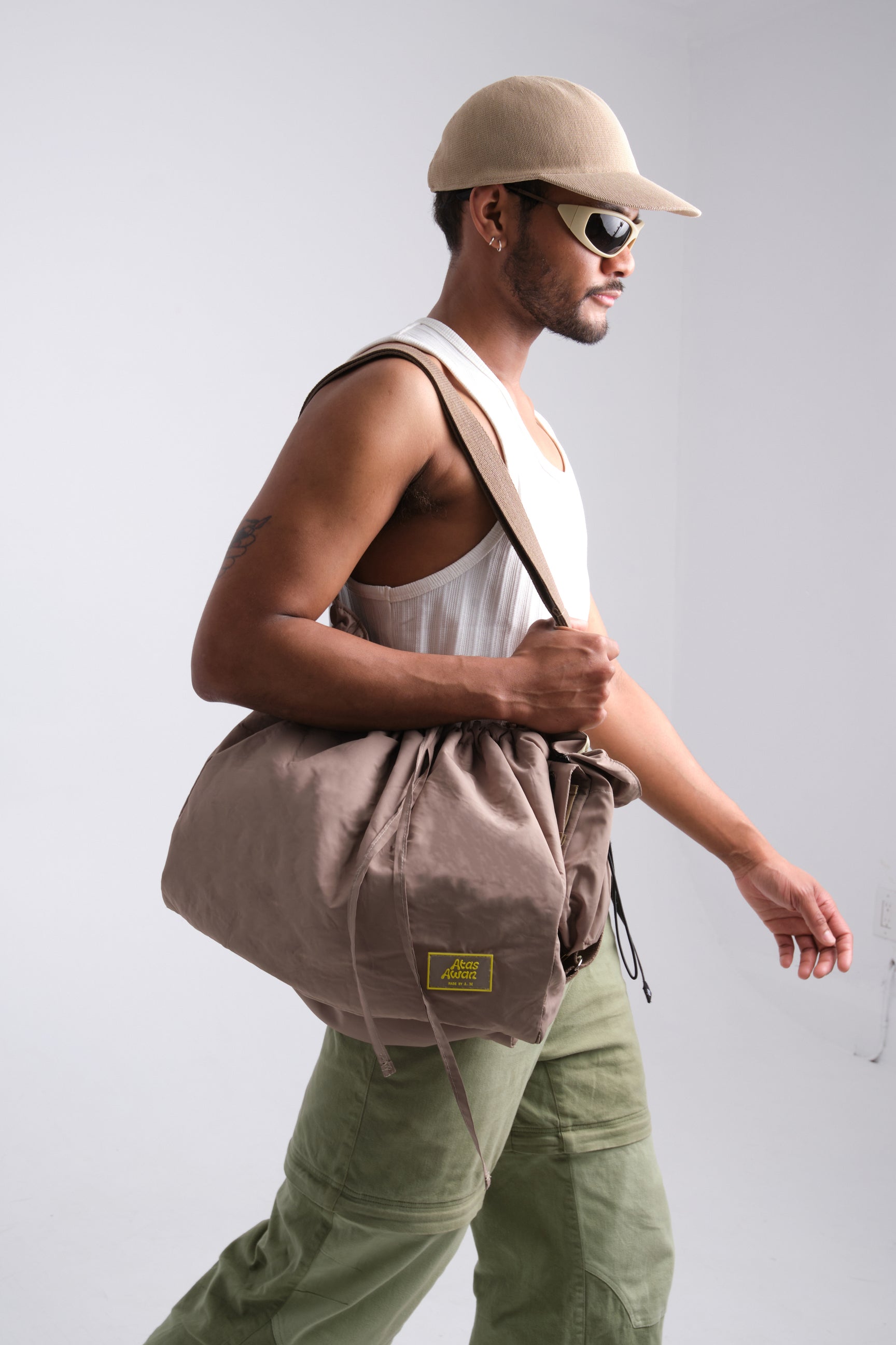 The 4-in-1 Modular Crag Bag (Light Khaki) – Atas Awan